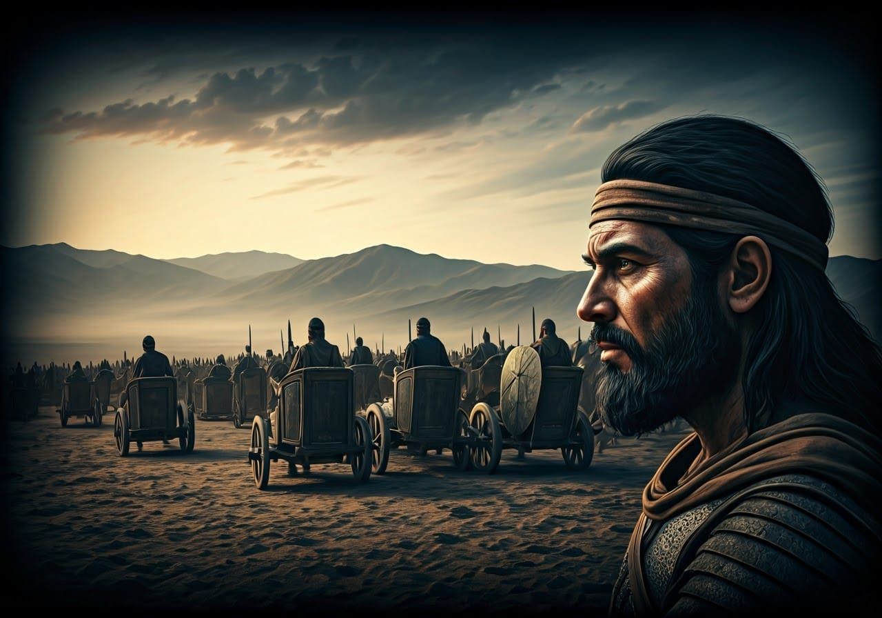 *900* Sisera and his army with 900 chariots of iron (Judges 4:13)