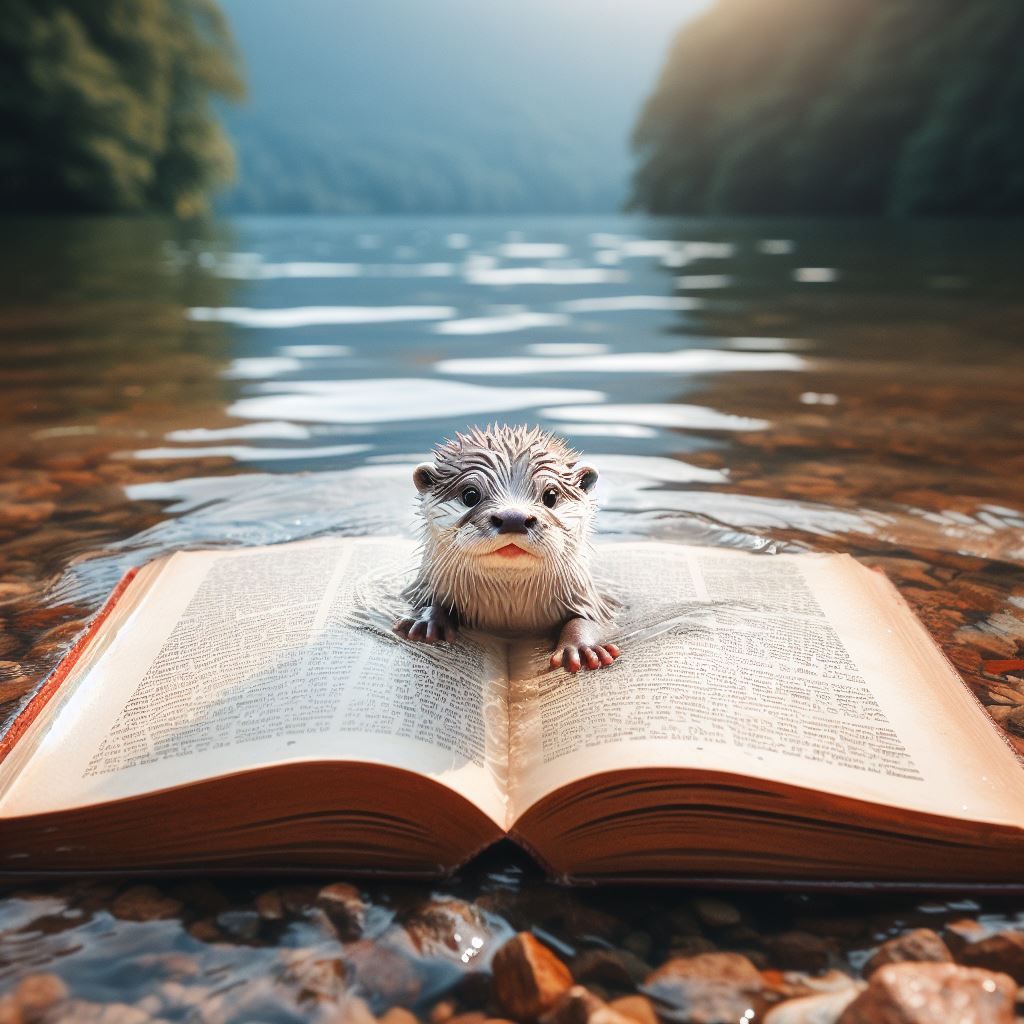 pop-up otter - AI Generated Artwork - NightCafe Creator