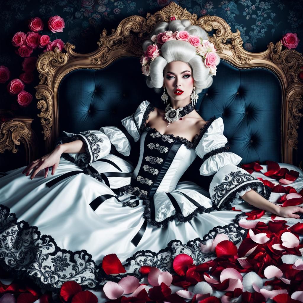 Rococo Radiance - AI Generated Artwork - NightCafe Creator