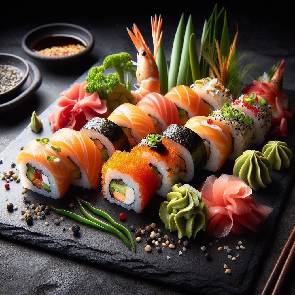 Sushi - AI Generated Artwork - NightCafe Creator
