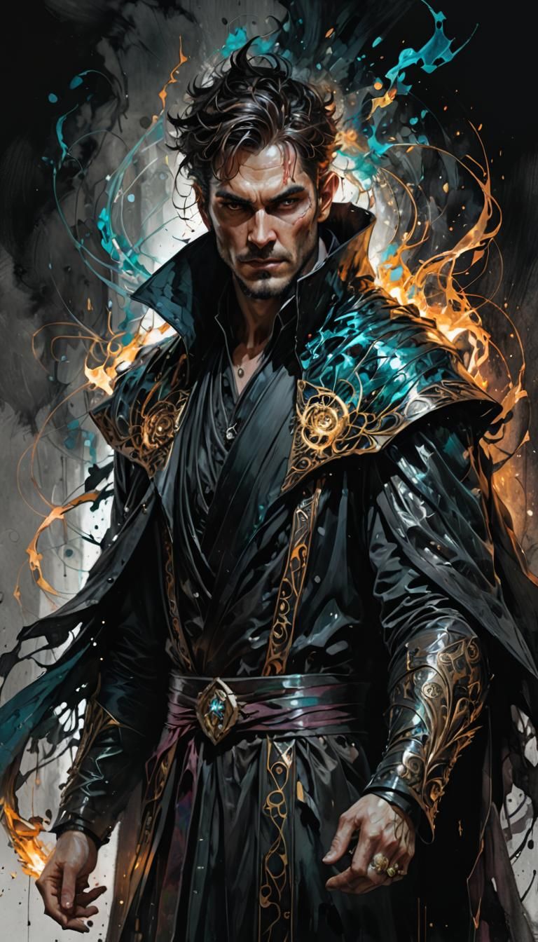 The Warlock - AI Generated Artwork - NightCafe Creator