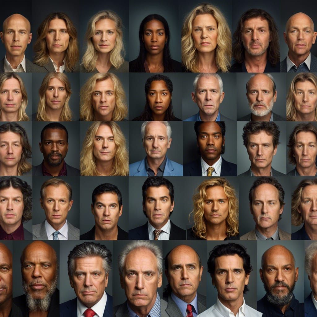 Group Mugshot of all illuminati - AI Generated Artwork - NightCafe Creator