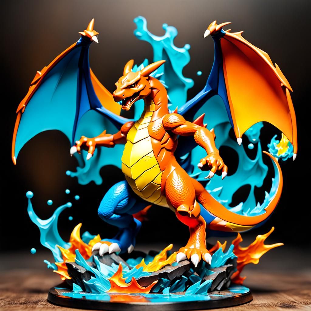 Charizard action figure - AI Generated Artwork - NightCafe Creator