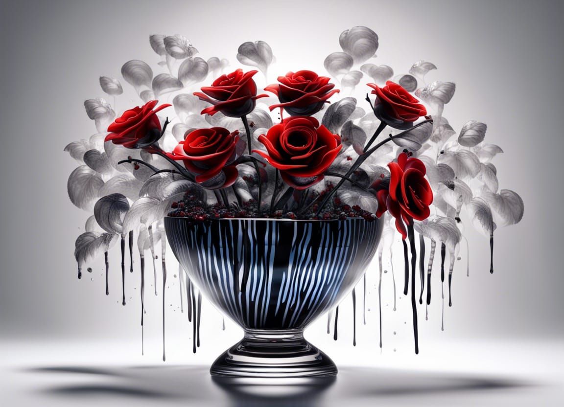 Roses - AI Generated Artwork - NightCafe Creator