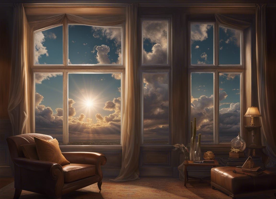 Exploding Windows - AI Generated Artwork - NightCafe Creator