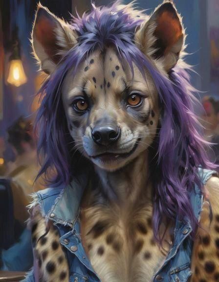 My Dinner with Scuzzy - AI Generated Artwork - NightCafe Creator