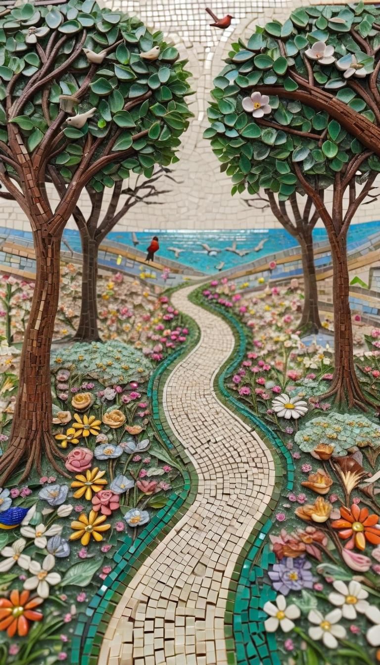 The Path - AI Generated Artwork - NightCafe Creator