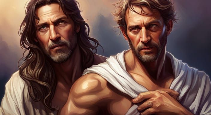 The God-Man - AI Generated Artwork - NightCafe Creator