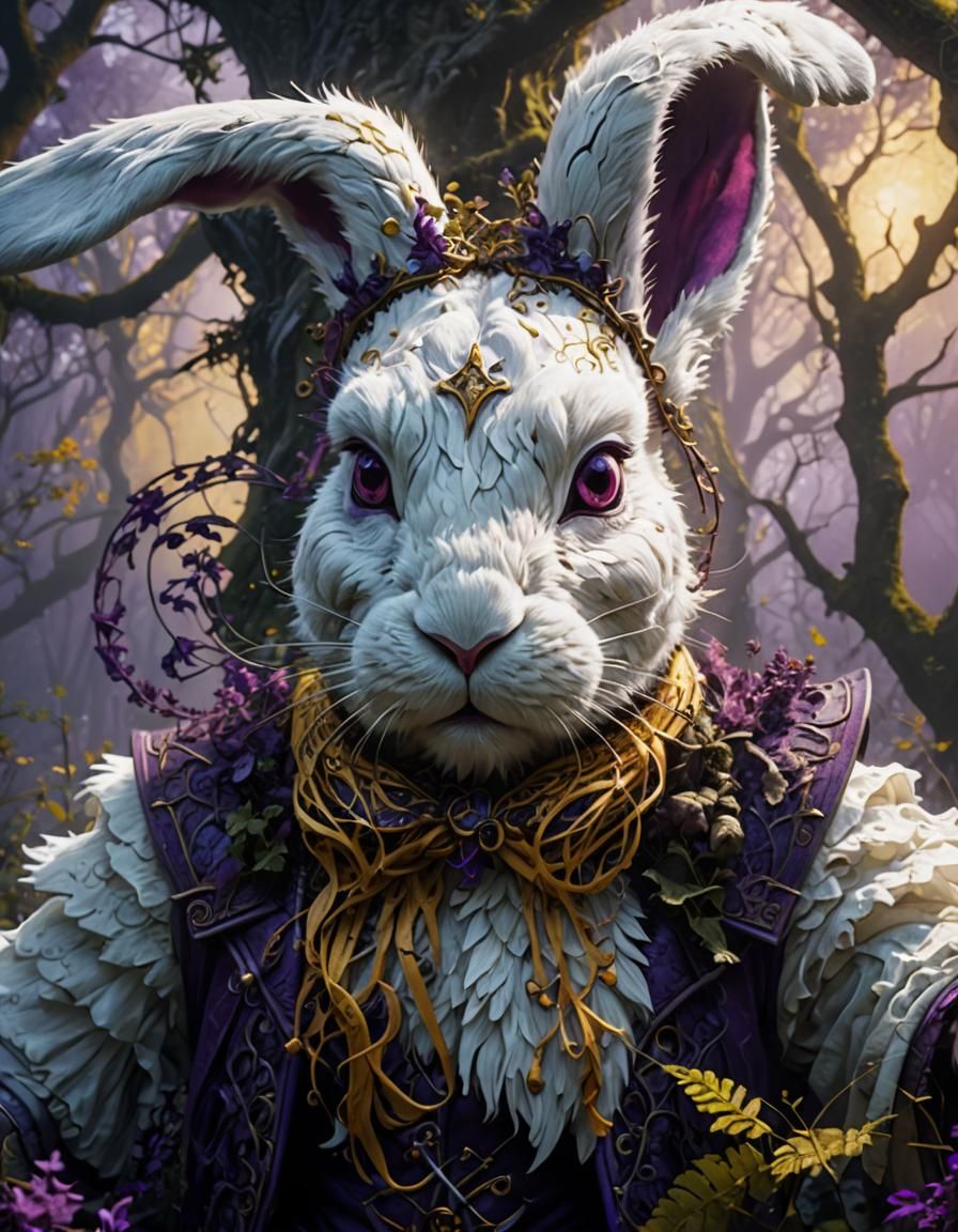 the twisted white rabbit Masterpiece, Best Quality, flat, Manga Scan ...