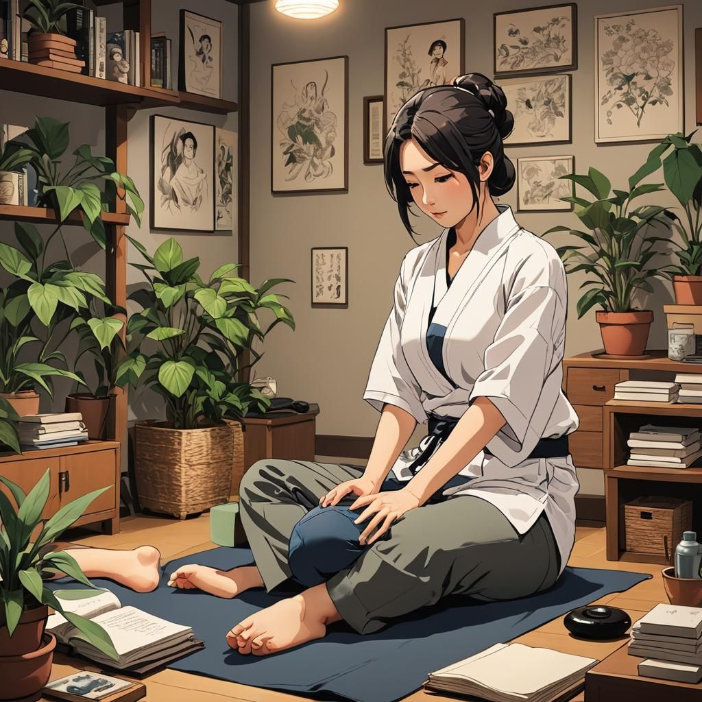 30 min of Shiatsu - Doodles and Sketches Preset - AI Generated Artwork ...