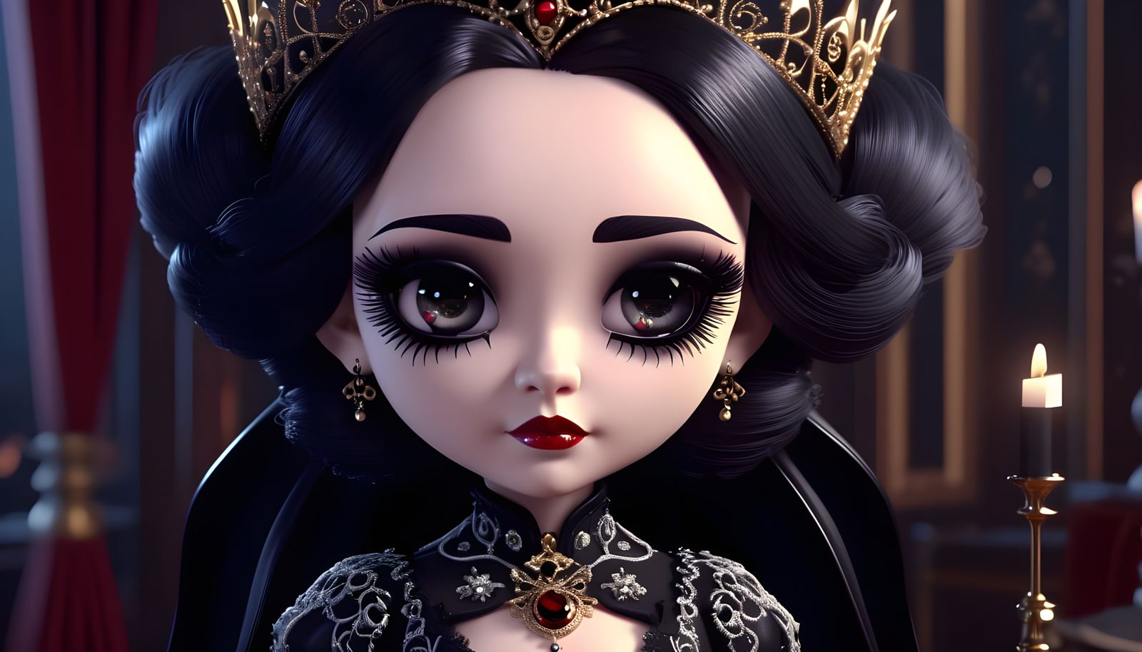 Akara, The Gothic Chibi Queen (Continued)