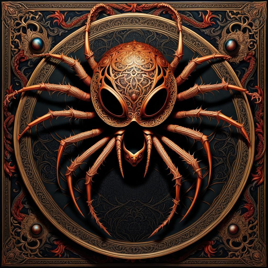 The Spider Talisman - AI Generated Artwork - NightCafe Creator