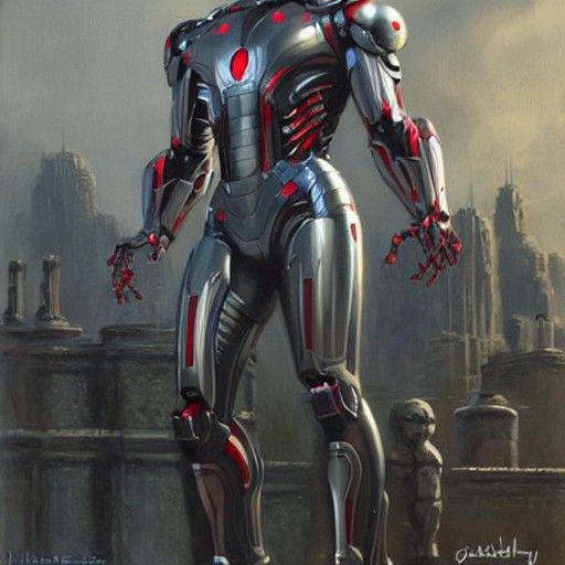 Ultron - AI Generated Artwork - NightCafe Creator