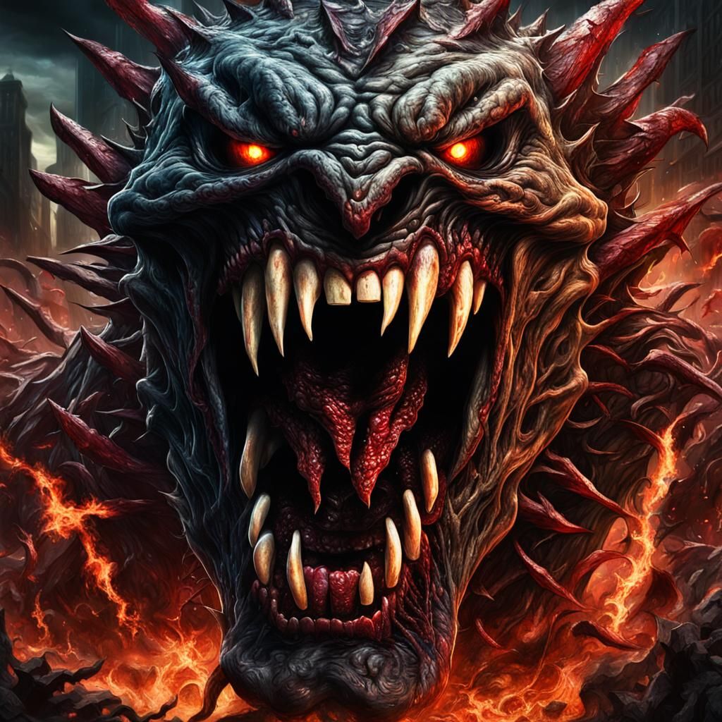 Demon. - AI Generated Artwork - NightCafe Creator