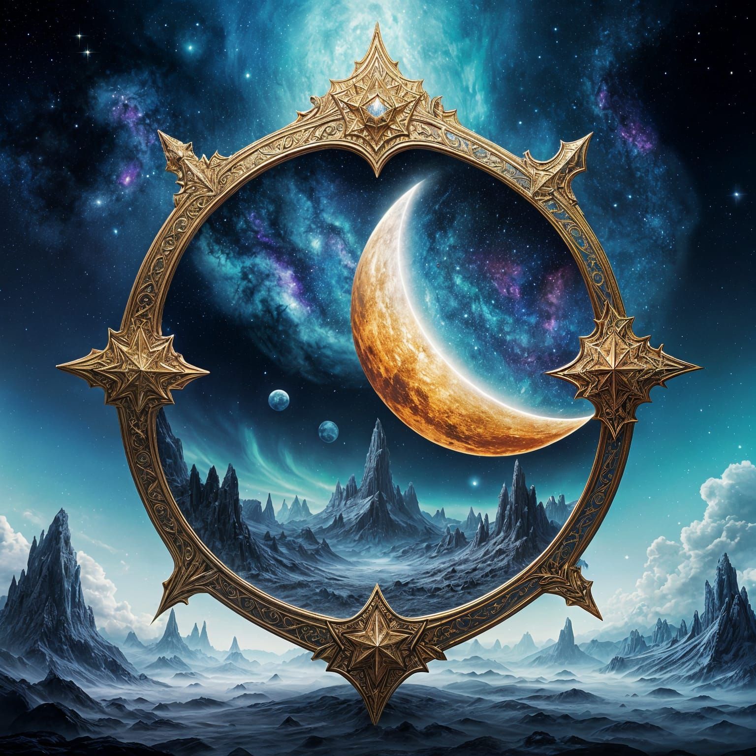 "The Cosmic Shield of Eternal Night"