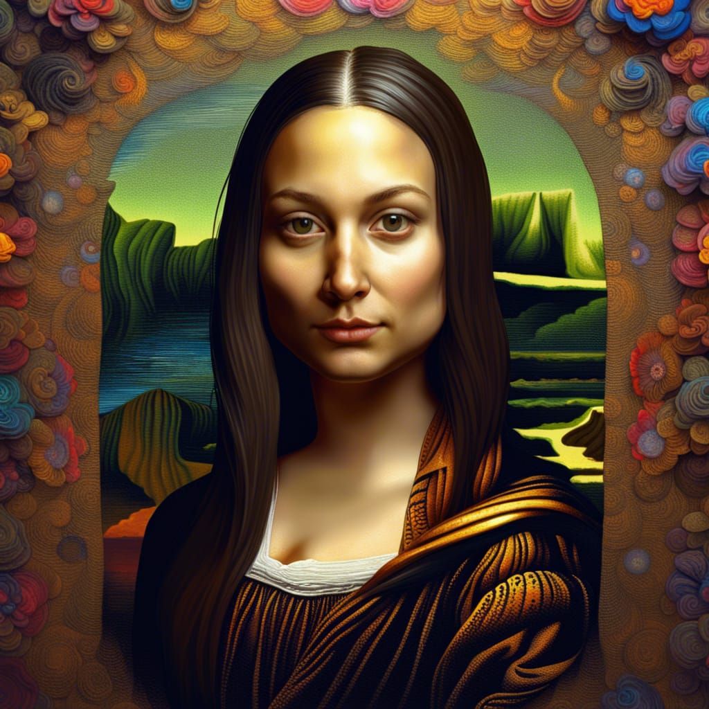 Mona Lisa 2.0 - AI Generated Artwork - NightCafe Creator