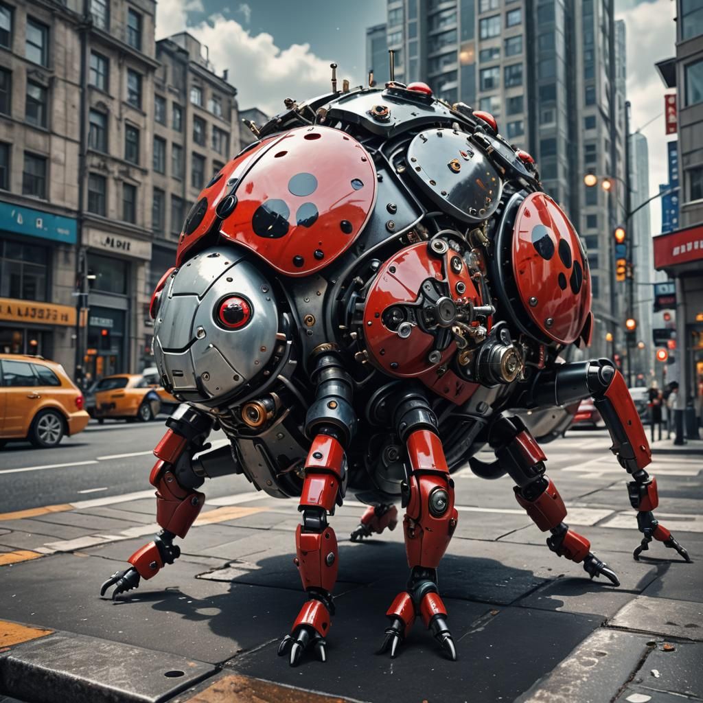 The City Bug. - AI Generated Artwork - NightCafe Creator