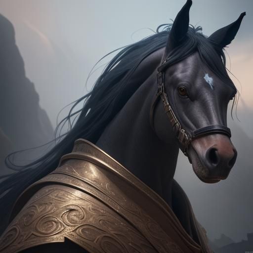 Stallion warrior - AI Generated Artwork - NightCafe Creator