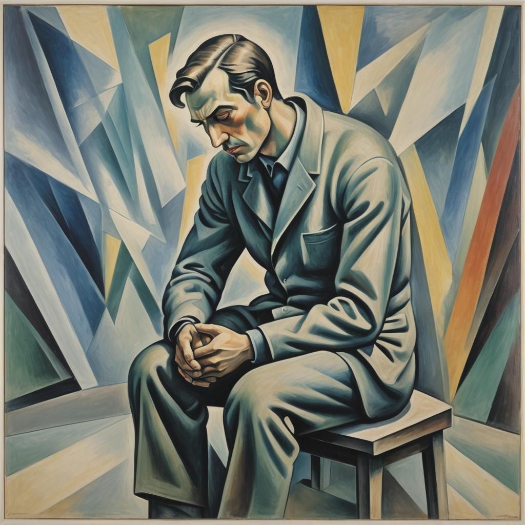 Lonely thoughts - AI Generated Artwork - NightCafe Creator