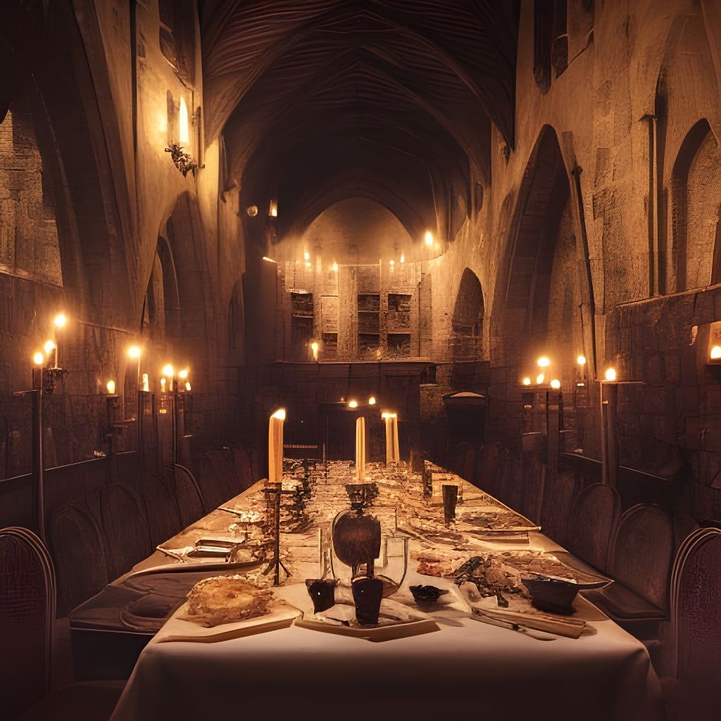 Grand Feast - AI Generated Artwork - NightCafe Creator