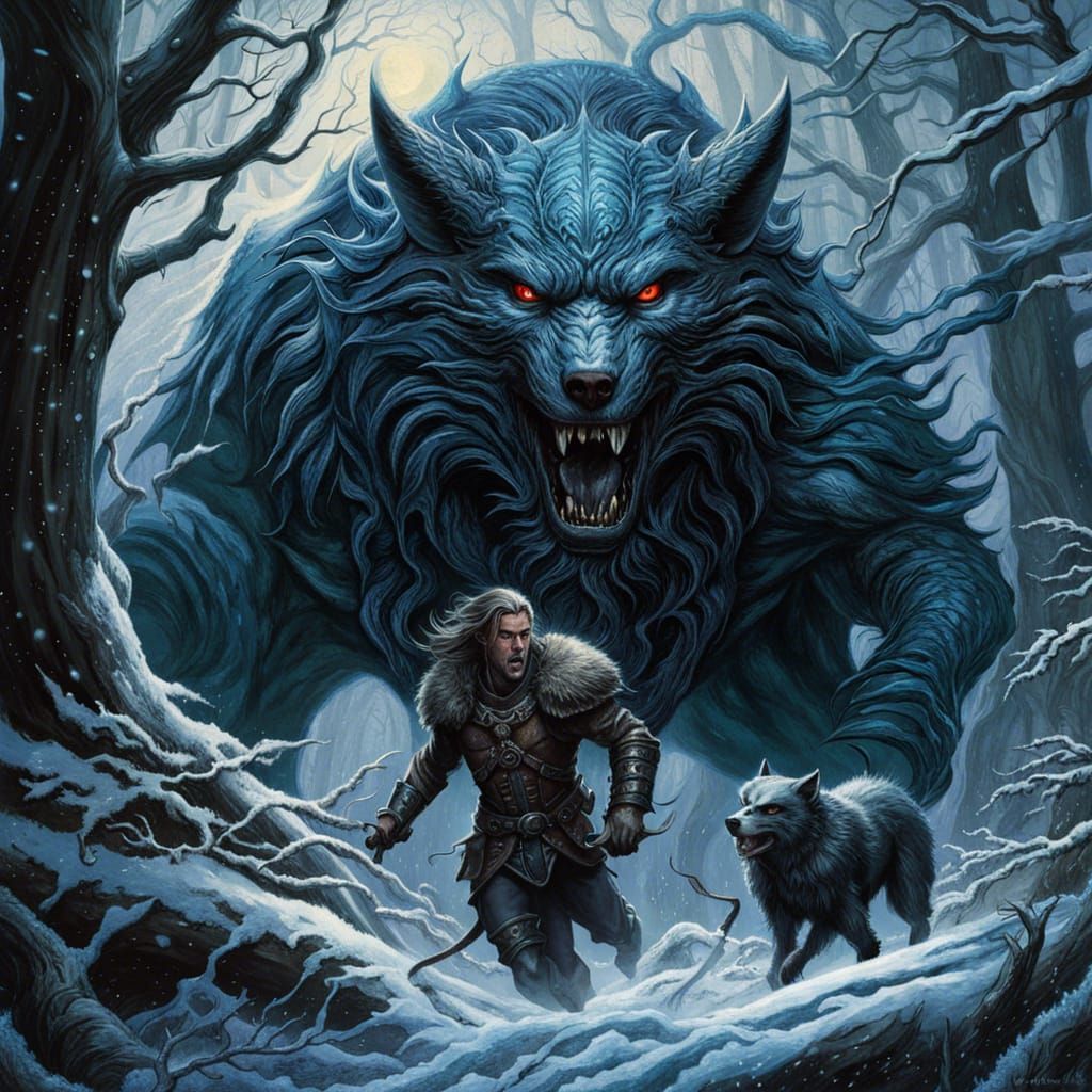 werewolf - AI Generated Artwork - NightCafe Creator