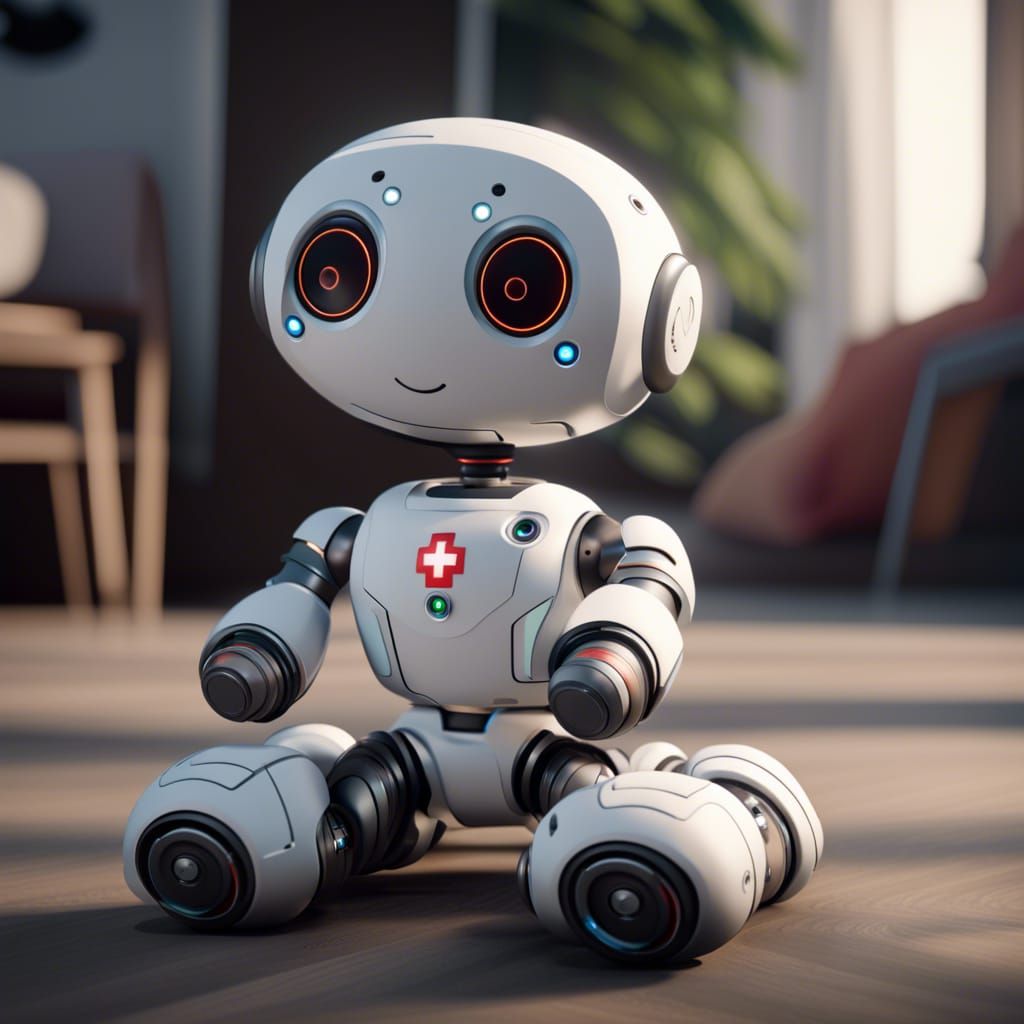 Affordable Buddy-bot with medical training - AI Generated Artwork ...