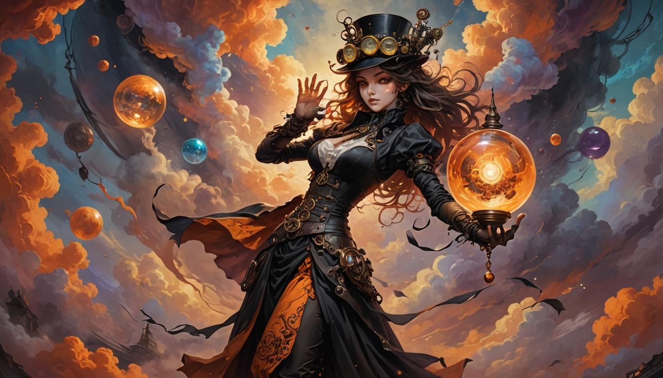 Steampunk magic - AI Generated Artwork - NightCafe Creator