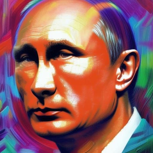 president putin ethereal amazing stunning cinematic lovely, incredibly ...