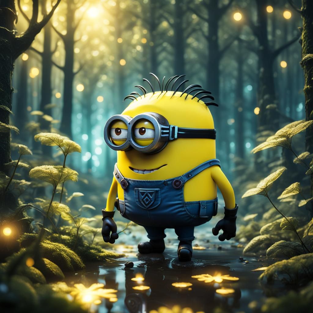 Forest minion. - AI Generated Artwork - NightCafe Creator