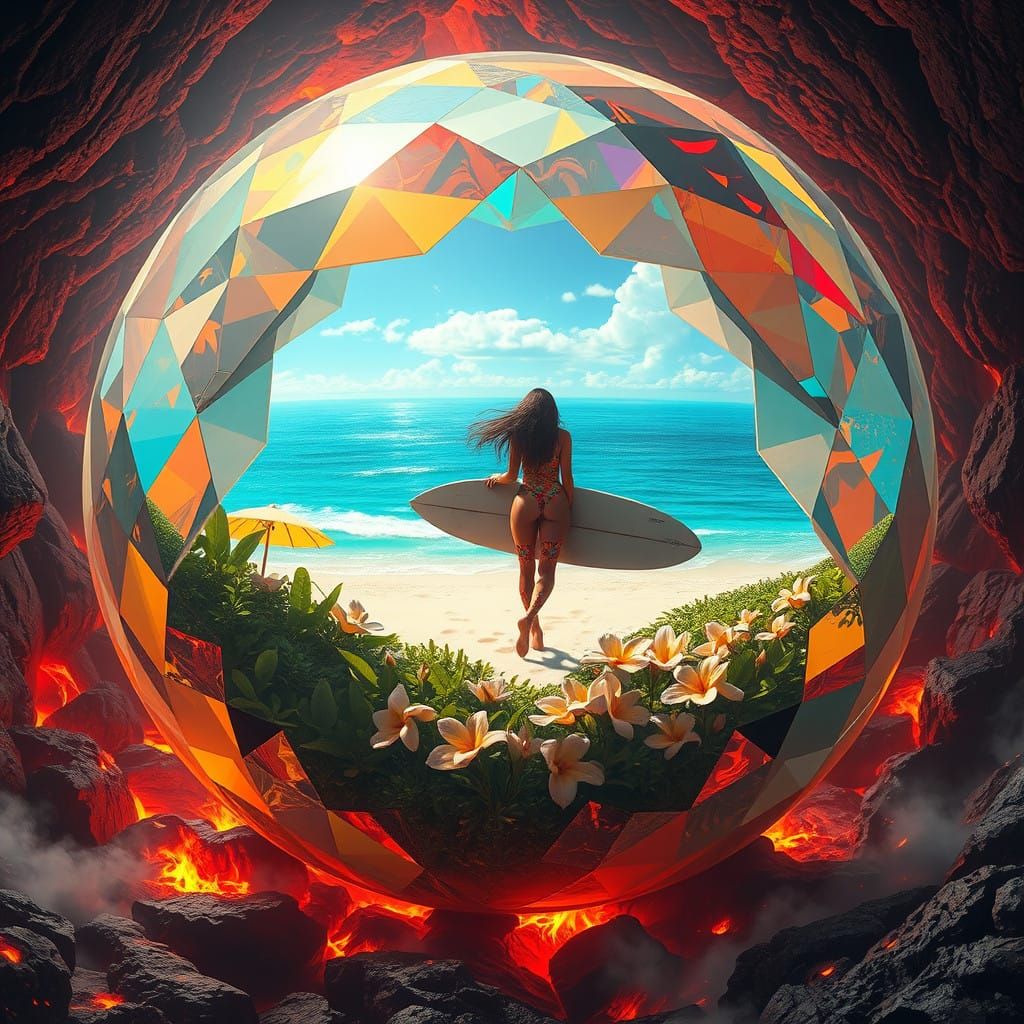 In the heart of an Vulcano - In the heart of an Vulcano