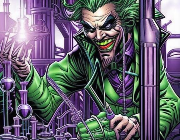 The Joker's Lab - AI Generated Artwork - NightCafe Creator