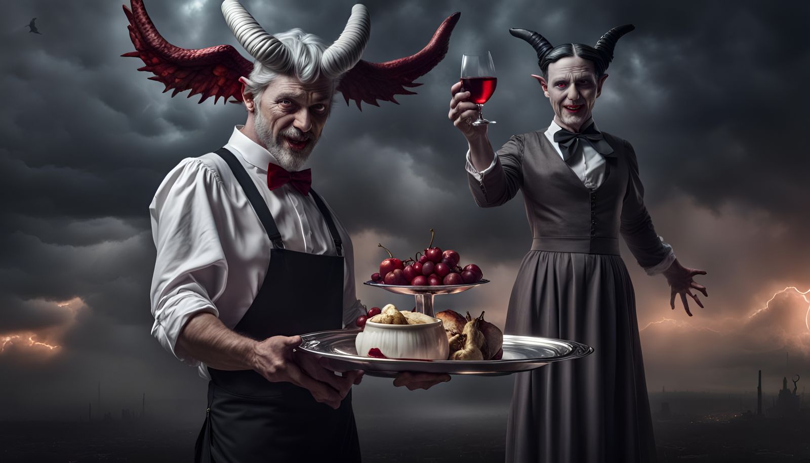 Luciferian Wines - AI Generated Artwork - NightCafe Creator