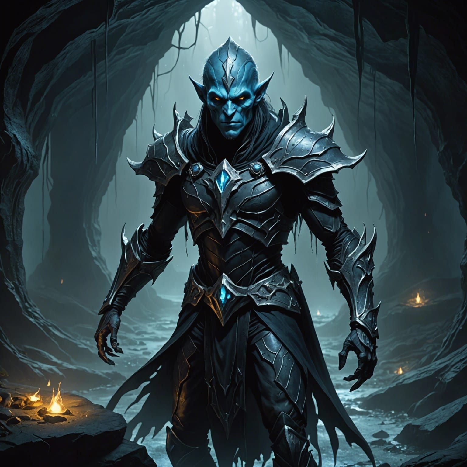 Dark elf - AI Generated Artwork - NightCafe Creator