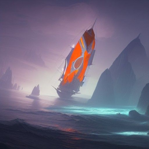 Ship of Theseus - AI Generated Artwork - NightCafe Creator