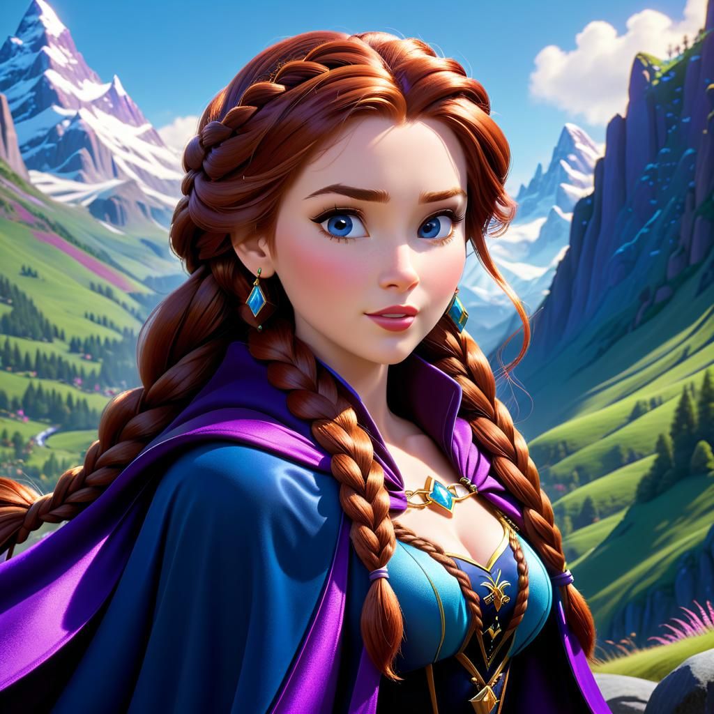 Princess Anna - AI Generated Artwork - NightCafe Creator