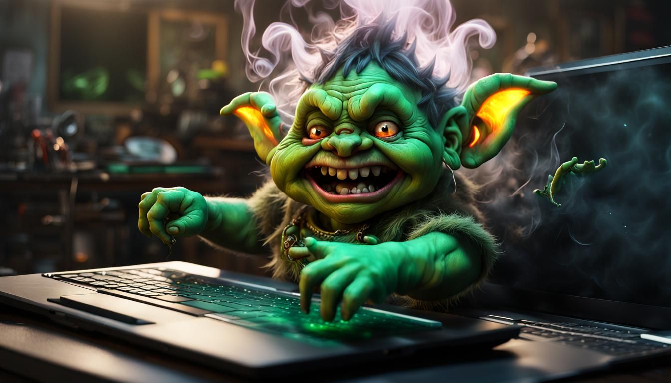 Stinky Trolls - AI Generated Artwork - NightCafe Creator