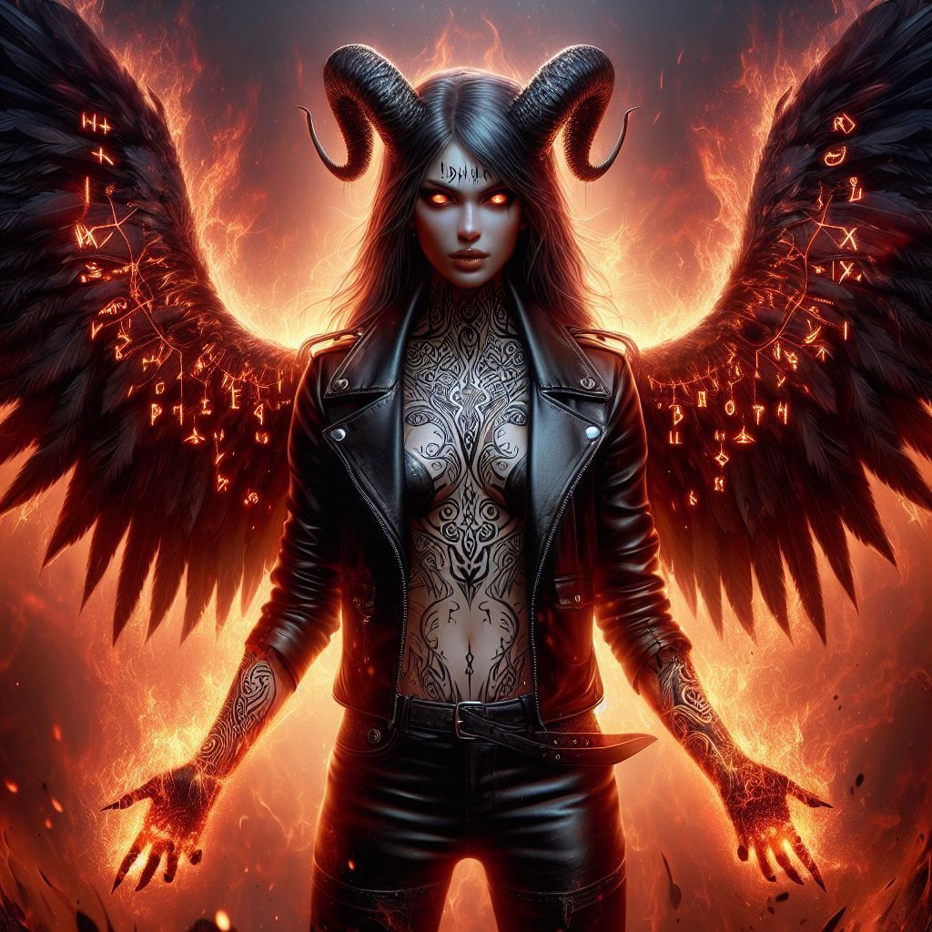 Demon Woman - AI Generated Artwork - NightCafe Creator