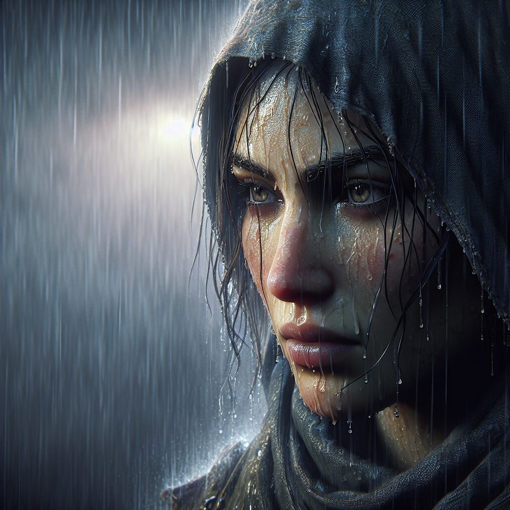 hyper realistic portrait of a woman - AI Generated Artwork - NightCafe ...