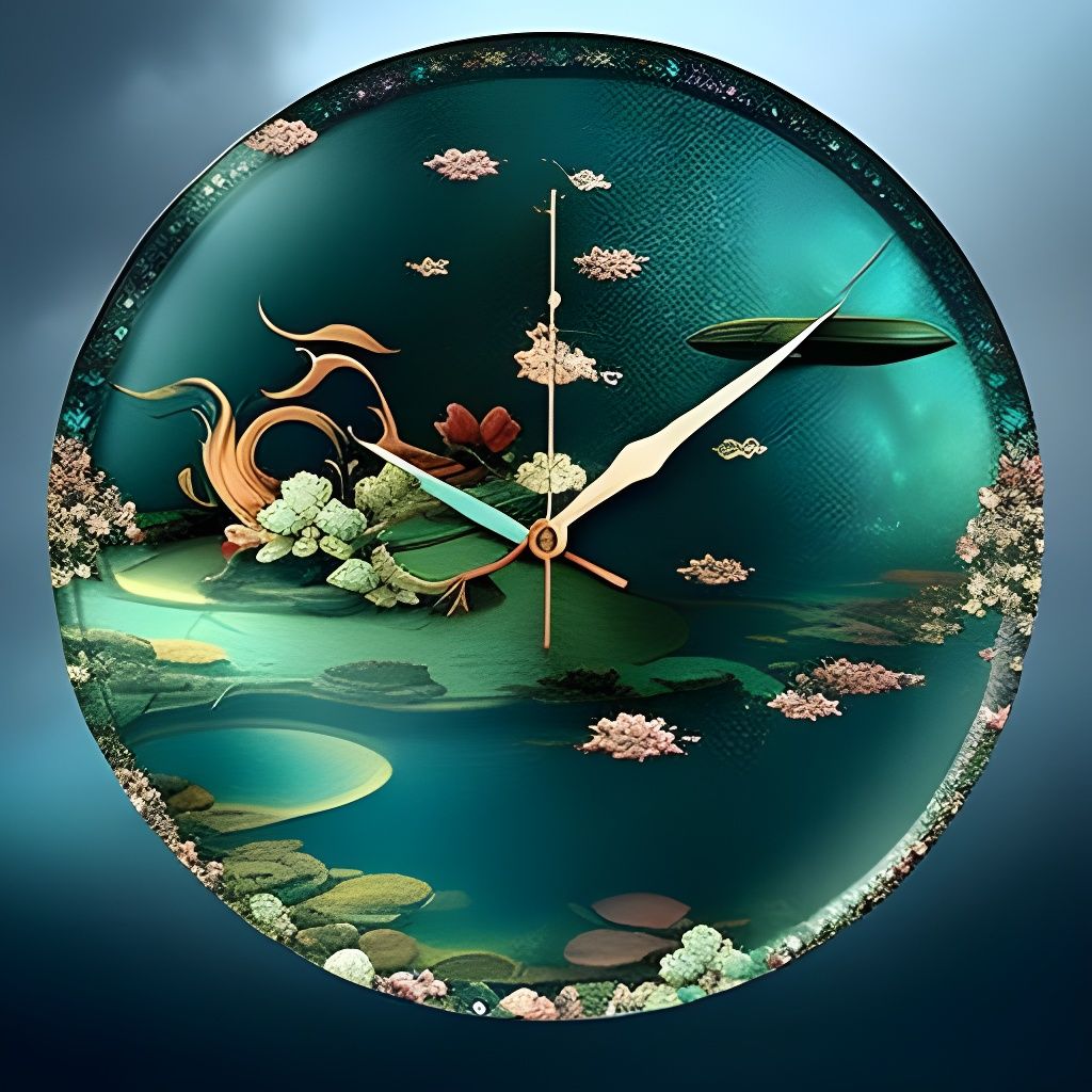 Clock - AI Generated Artwork - NightCafe Creator