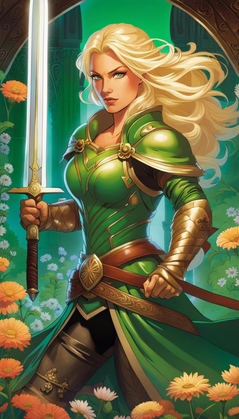 The Ultimate Warrior : r/nightcafe