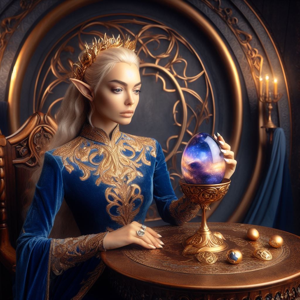 The Elven Queen - AI Generated Artwork - NightCafe Creator