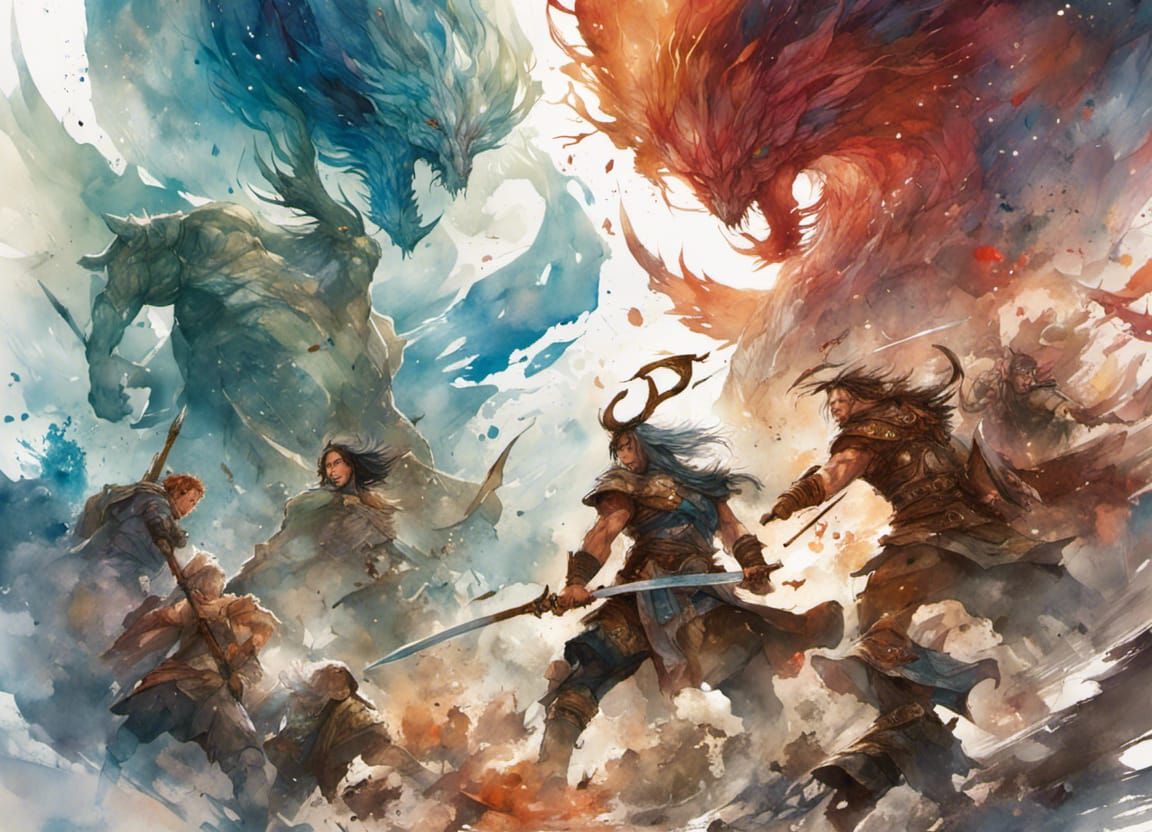 Ragnarok - AI Generated Artwork - NightCafe Creator