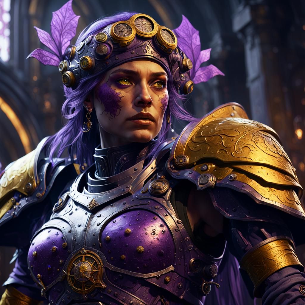 sister of battle - AI Generated Artwork - NightCafe Creator