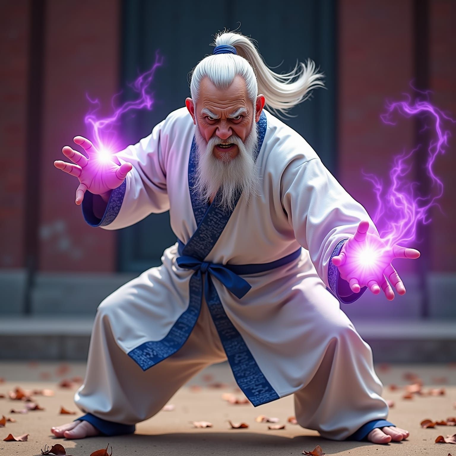 tai chi kung fu master - Tai Chi Master Unleashes Fury in Sh...