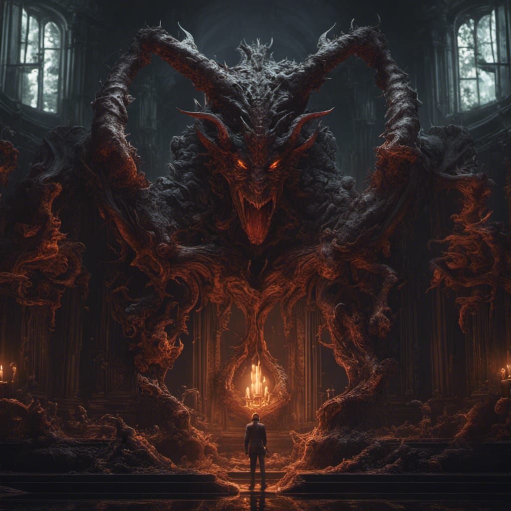The Devils Alter - AI Generated Artwork - NightCafe Creator