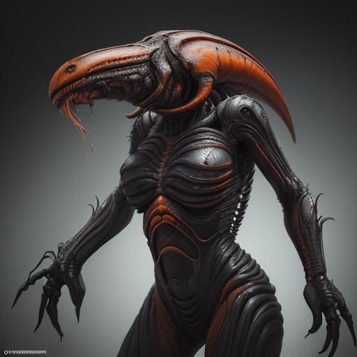 Alien Species 20 - AI Generated Artwork - NightCafe Creator