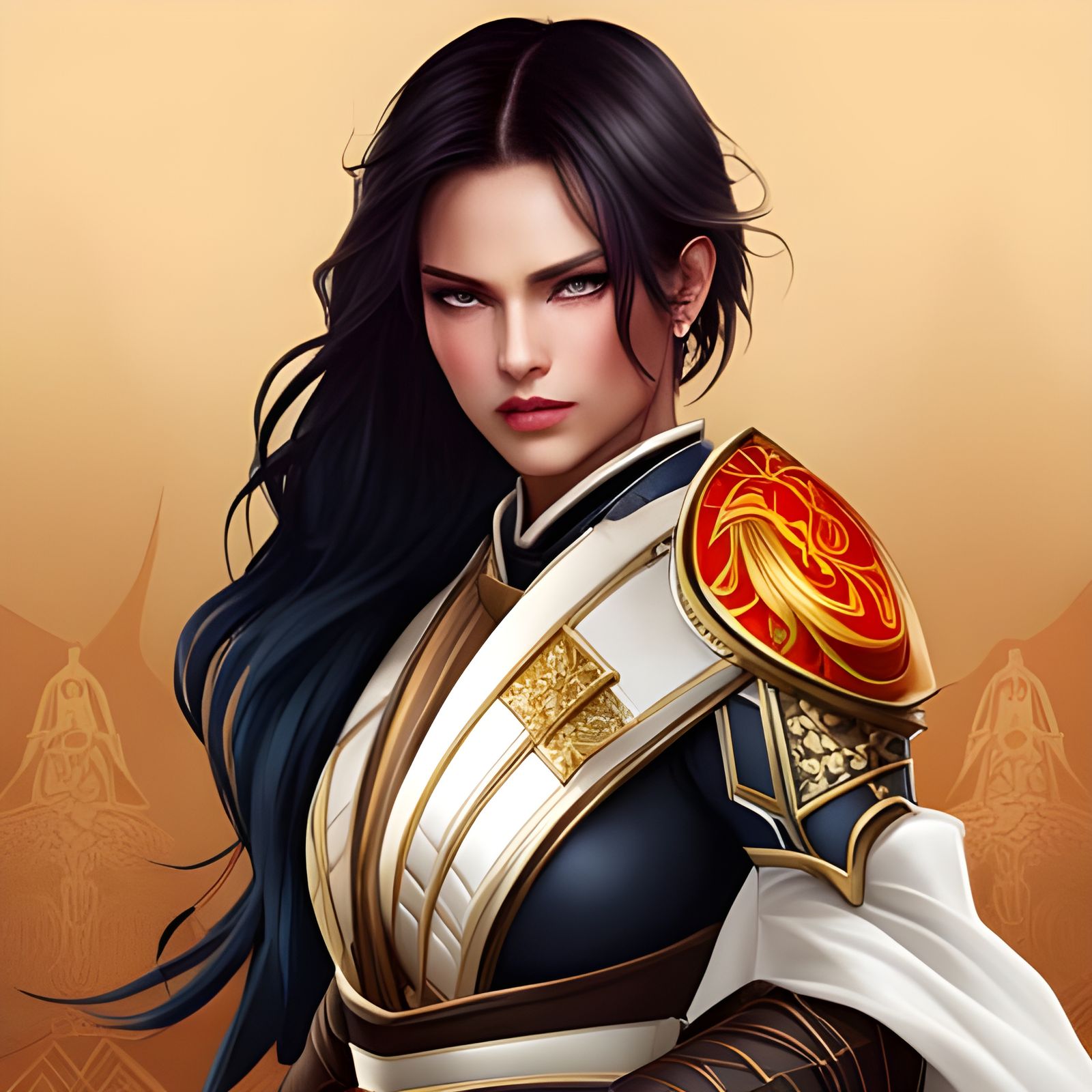 "Samurai Knight" - AI Generated Artwork - NightCafe Creator