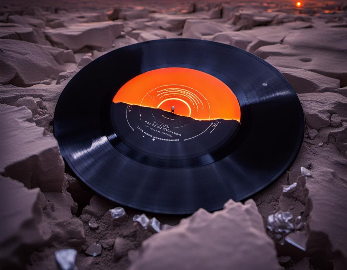 A forgotten music record - AI Generated Artwork - NightCafe Creator