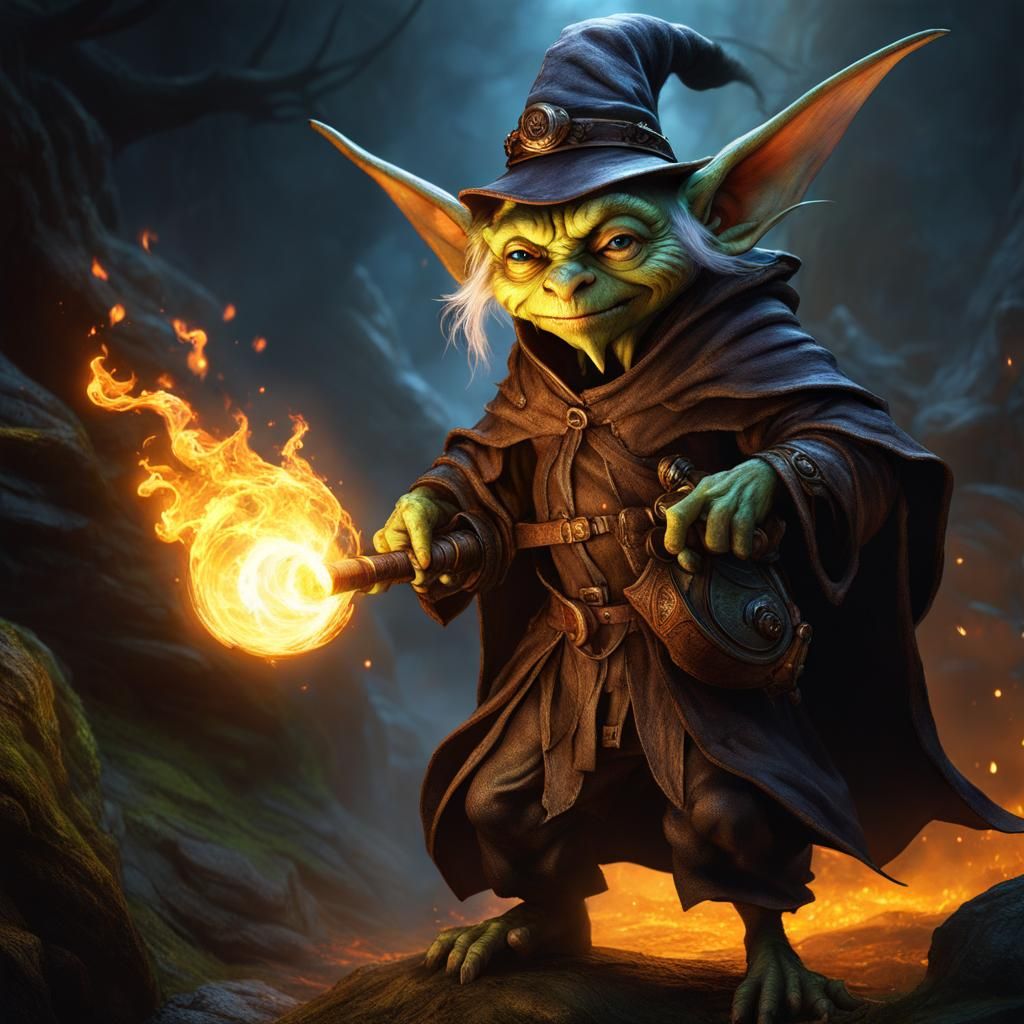 goblin mage - AI Generated Artwork - NightCafe Creator