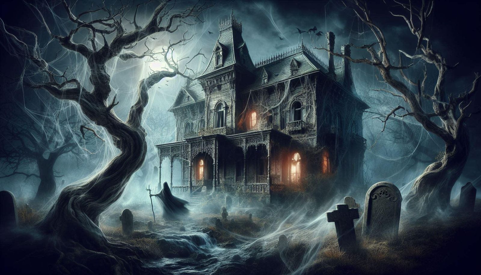 The Revenant of Hollowfield Graveyard - AI Generated Artwork ...